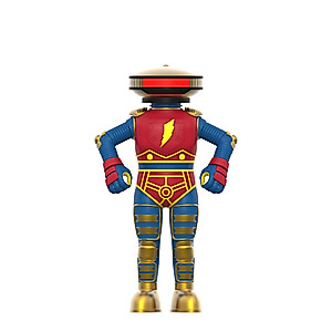 Super7 Mighty Morphin Power Rangers Alpha 5-3.75" Power Rangers Action Figure Classic TV Show Collectibles and Retro Toys