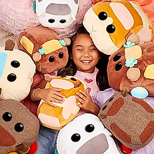 MGA Entertainment Pui Pui Molcar 11-Inch Choco, Ultrasoft Stuffed Animal Medium Plush Toy, Gift for Kids Girls Boys Collectors Ages 3 4 5 6 7+