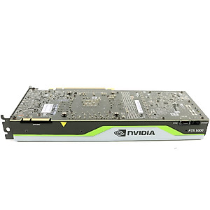 PNY QUADRO RTX 5000 Graphic Card - 16 GB GDDR6 - Dual Slot Space Required - 4096 bit Bus Width - Fan Cooler - OpenACC, OpenGL 4.5, DirectX 12, OpenCL, 4 x DisplayPorts (Renewed)