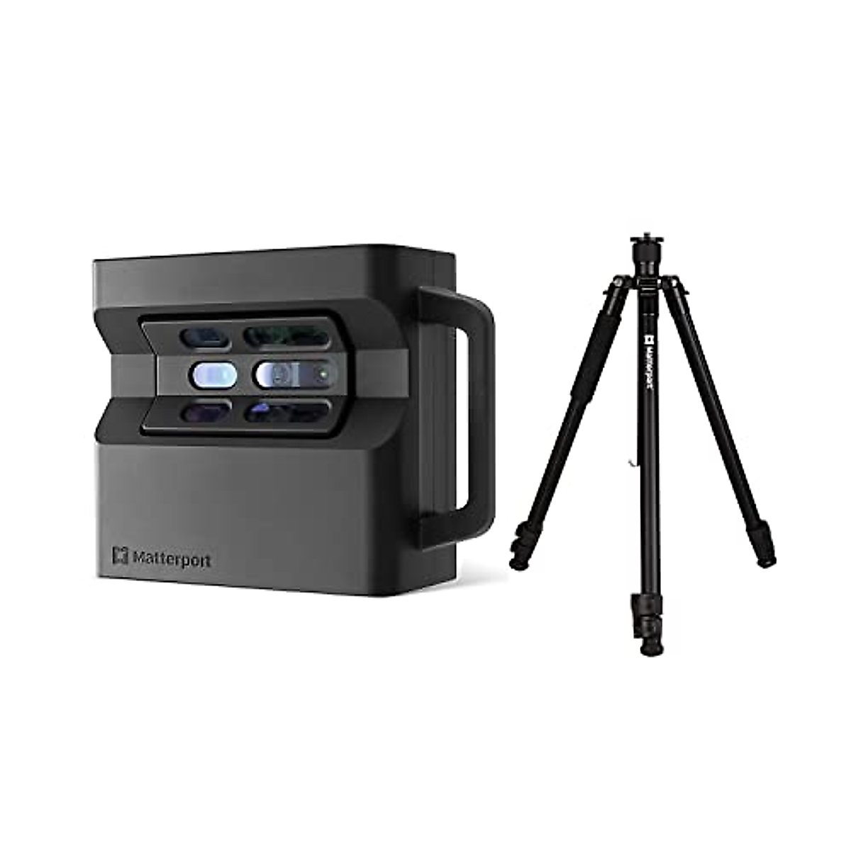Matterport Pro2 3D Camera and Tripod Bundle - High Precision Lidar for Virtual Tours, 3D Mapping, & Digital Surveys with 360 Views and 4K Photography with Trusted Accuracy