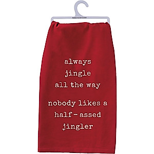 Primitives by Kathy Decorative Kitchen Towel - Always Jingle All The Way