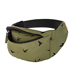 Baby Tula Lite Compact Baby Carrier, Ultra Compact and Lightweight, Convenient Carry Pouch, Ergonomic and Multiple Positions for 12 – 30 pounds (Soar)…