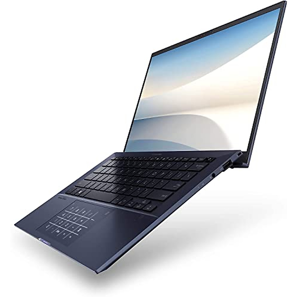 ASUS ExpertBook B9450 Thin and Light Business-Laptop, 14Â FHD, Intel Core i7-10510U-Processor, 512GB PCIe SSD, 16GB-RAM, Windows 10 Pro, Up to 24 Hrs-Battery Life,-Sleeve, B9450FA-XS74 (Renewed)
