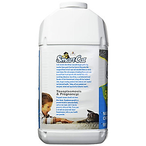 SmartCat Lightweight Clumping Litter, 10 Pound (160oz 1 Pack) - Unscented and Lightweight
