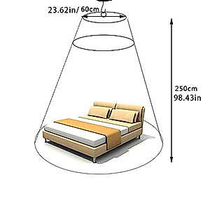 Tatoonly Superjiuex Summer Canopy Mosquito Net Breathable Children Kids Bedding Mosquito Net Baby Girls Bed Cover Bed Canopy for Kids