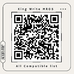 King Write MR05 EMR Stylus with Digital Eraser, 4096 Pressure Sensitivity, Palm Rejection, Tablet Stylus fits Remarkable, Digital Pen for EMR Devices