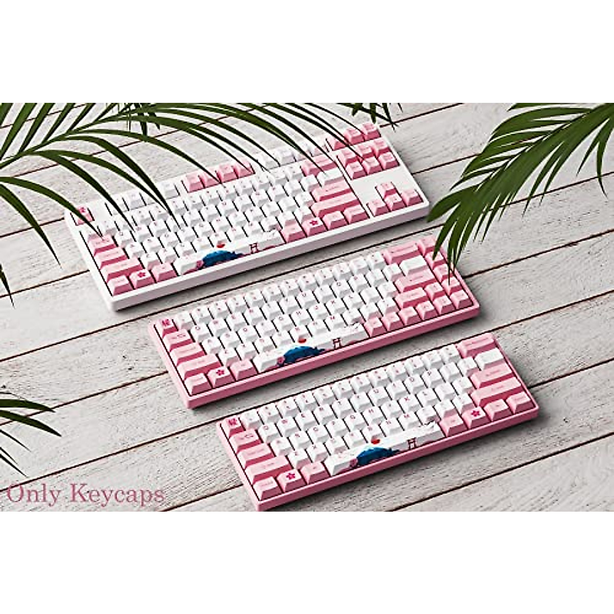 Akko World Tour Tokyo R2 185-Key Cherry Profile Dye-Sub PBT Keycaps Set for Mechanical Keyboards (English Version)