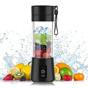 Juicer Machines, Personal Size Blender Juicer Machines, Portable Blender Juicer Machine, USB Rechargeable Fruits Mixer, Mini Travel Fruit Juicer, Electric Smoothie Blender Maker For Fruit Shakes