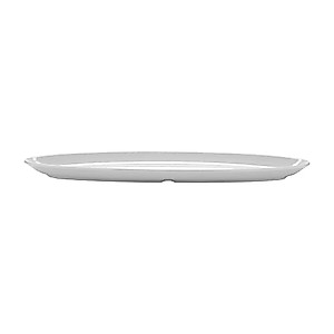 G.E.T. ML-254-W 2.6 Qt, 25" x 8" Oval Platter, White