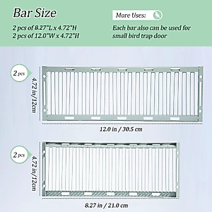 Bird Trap Cage with Escape-Proof,Bird Traps for Small Birds Live,Sparrow Trap,Portable,Easy Assembly and Unharmful.Made of Iron with Anti-Rust Paint A4