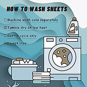 Tiger Sheets Full Size, 3D Animal Bed Sheets, Patterned Bedding Sheets & Pillowcases 4 Piece Set - Soft Microfiber Deep Pocket Fitted Sheet & Flat Sheet & 2 Pillow Cases B3-&-25