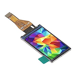 BOLORAMO 135x240 Resolution IPS Display Module, Small Power Consumption Quick Response SPI Interface Non Flash Thin IPS Display Module for Controller Board