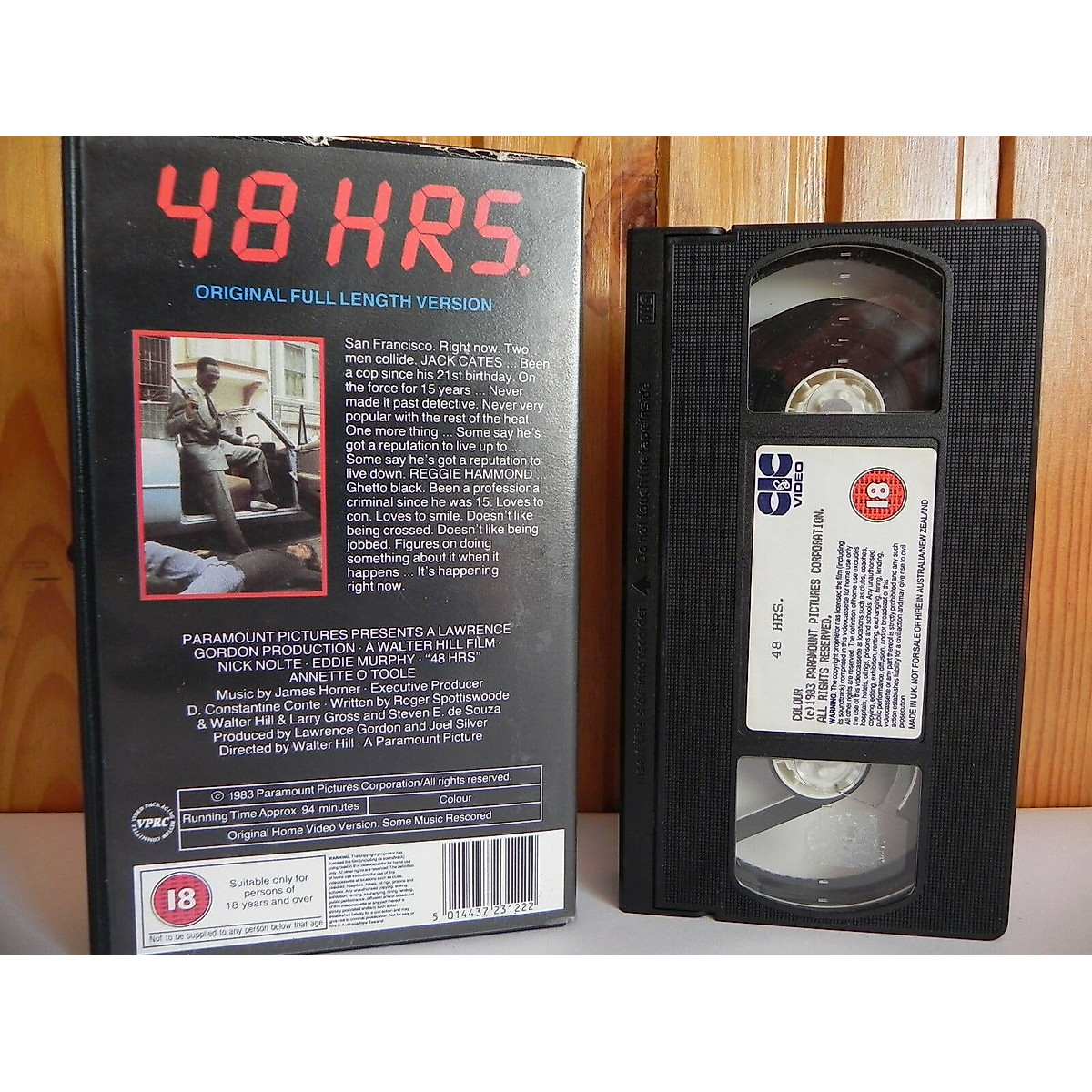 48 Hrs [VHS] [VHS Tape] (2001) Nick Nolte; Eddie Murphy; Annette O'Toole; Jam...