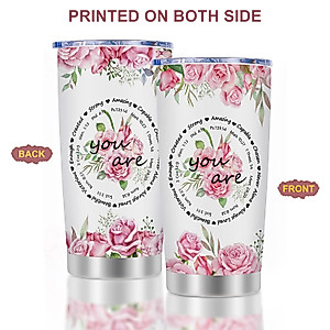 Astrogliter Christian Mothers Day Gifts Christian Gifts for Women, Inspirational Gifts for Women, Birthday Gifts for Women, 7 pcs Religious Gifts Basket for Women Friends Female Sister Mom.