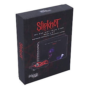 Nemesis Now Officially Licensed Slipknot We Are Not Your Kind Wallet with Chain,Black,11cm