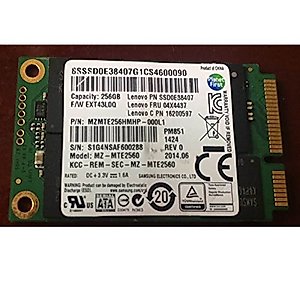 SSD Mzmte256hmhp 256gb Msata Ssd0e38407 04x4437 16200597 for Lenovo and Others