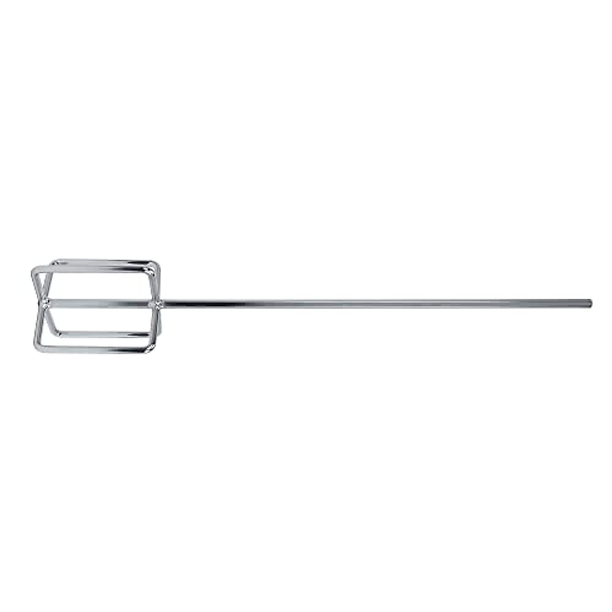 QEP 61205 24 in. Professional Chrome-Plated Steel Thinset and Grout Mixing Paddle for Corded Drills