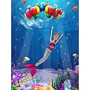 EuTengHao 89Pcs Doll Clothes and Accessories for 11.5 Inch Girl Dolls Set Include 10 Different Party Grown Outfits for Girl Doll, 77 Doll Accessories,1 Handmade Wedding Doll Dress and 1 Mermaid Dress