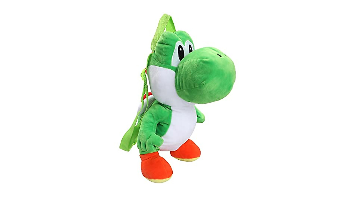 Yoshi Super Mario Backpack Plush - Officially Licensed Fun for Kids