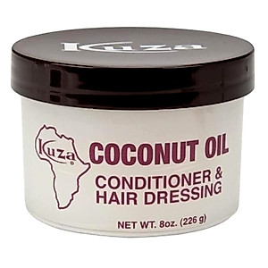 Kuza Coconut Oil Conditioner Hair Dressing 8 Oz