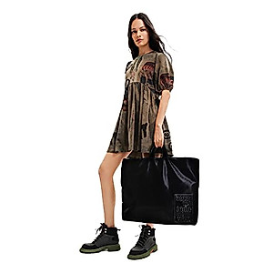 Desigual Accessories PU Shopping Bag, Black