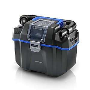 Prolux Cordless Wet/Dry Vacuum, 18V High-Performance Battery, Brushless Motor, Wet/Dry Pickup, & Blower Setting, HEPA Filtration, Compact for RVs, Optimal Wet Suction for Boats & Detailing