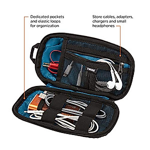 Thule Subterra PowerShuttle Electronics Carrying Case, Black, Mini