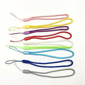 Colorful Braided Hand Wrist Strap Band Hand Rope Lariat for Game Boy Adance GBA/GBA-SP Console (Yellow)