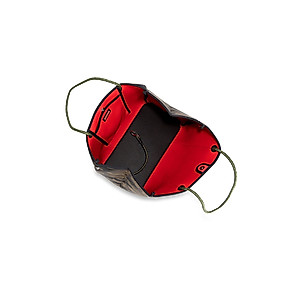 Haute Shore - Greyson Soho Neoprene Tote Bag w/Zipper Wristlet Inside, Green Camo W/Olive, Black, & Red Stripe