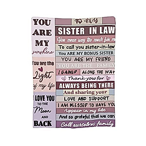 Fleece Cherished Sisters Bond Throw Blanket - Warm Flannel Fleece - Sentimental Sibling Gift