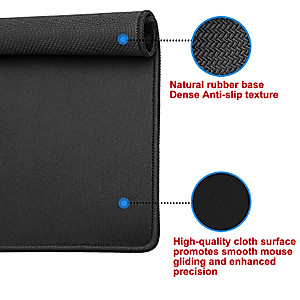 Gaming Keyboard Mouse Pad Gaming Halloween Dead Moon Castle Cross Horror Pumpkin Lantern Dead Tree Spooky suitable for desktop notebook computers