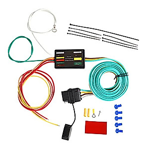 Oyviny Multi-Function Powered 3-to-2-Wire Trailer Tail Light Converter/2 Wire to 2 Wire Splice-in Trailer Wiring Converter-Works with LED Light