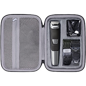 co2CREA Hard Case replacement for Multigroom Trimmer Series 3000/5000 / 7000 Mens Grooming Kit MG3750 MG5750/49 MG7750/49