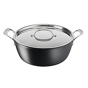 Tefal Jamie Oliver 30 cm Big Batch Pan, Non Stick Hard Anodised, H9125444