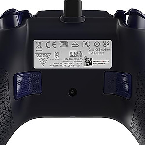 Turtle Beach REACT-R Wired Game Controller – Officially Licensed for Xbox Series X & S, Xbox One, and Windows 10|11 PC’s – Nebula