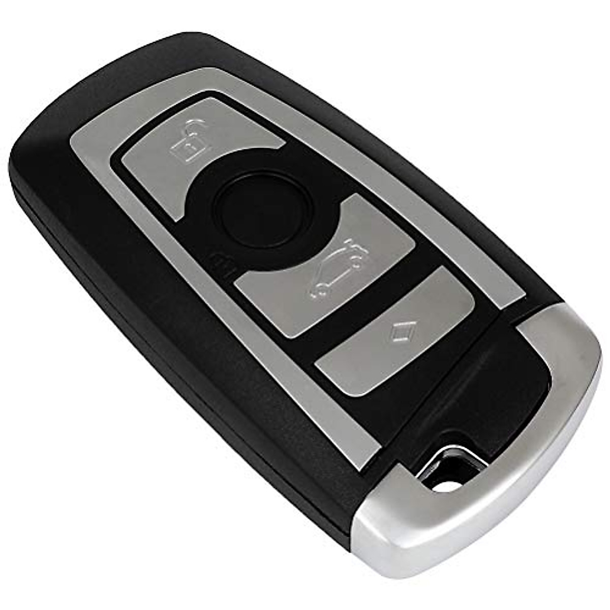 SCITOO Keyless Entry Remote Key Fob SHELL CASE Replacement for 4 Buttons Uncut Car Key for 2015 for BMW M4 2012-2016 for BMW M5 2010-2016 for BMW 528i 2pcs FCC Q0EWNTA0NG Q0EWNTA0NG
