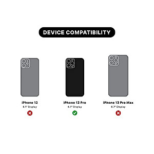 PopSockets iPhone 12/12 Pro Case with Repositionable Slide Grip and Compatible with MagSafe - All Smiles