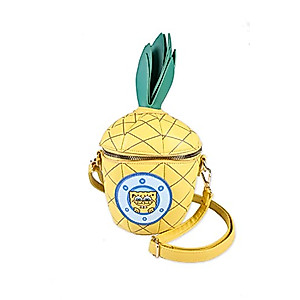 SpongeBob SquarePants Sponge Bob Square Pants Pineapple House Women's Cross Body Shoulder Bag Purse