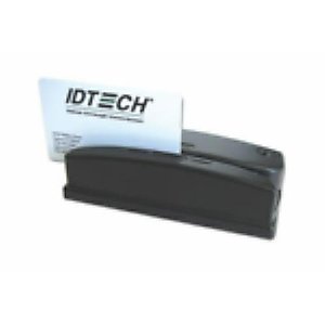 ID Tech Omni Barcode Reader, Infra Red, Sealed, USB, Black