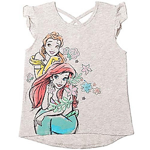 Disney Princesses Toddler Girls 4 Piece Mix n' Match Shorts & Legging Set - 2T White/Pink