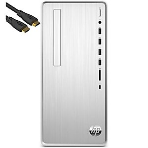 HP Pavilion Desktop PC, AMD Ryzen 5 5600G 6-Core up to 4.40 GHz, 16GB RAM, 1TB SSD, Windows 11 Pro,Wi-Fi 5,Wired Keyboard and Mouse Combo, Pre-Built PC Tower