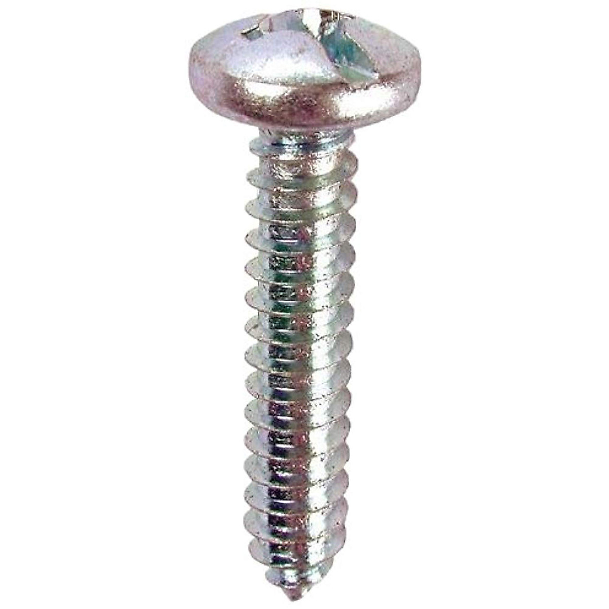 L.H. Dottie 2WS6114 Sheet Metal Screw Pan Head, Phillips/Slotted, No.6 by 1-1/4-Inch Length, Zinc Plated, 100-Pack