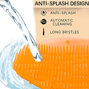 Urinal Deodorizer Screens 26 Pack Anti-Splash Urinal Screen Urinal Deodorizer Odor Freshener for Public Restrooms Restaurants Cafes Bars Schools Fits Wet & Dry Urinals(13pcs Blue+13pcs Orange)