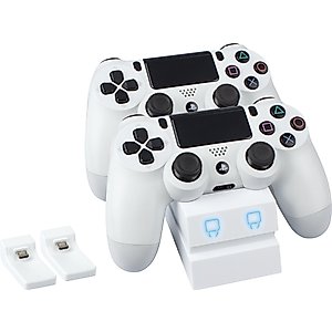 Venom PlayStation 4 Twin Docking Station - White (PS4)