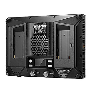 Aputure Amaran P60X Video Panel Light,Color Temperature 3200K-6500K,60w CRI95+/TLCI 97+,5070lux@1m,with Softbox,Support App