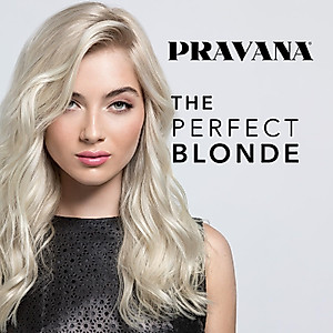 PRAVANA The Perfect Blonde Seal & Protect Leave-In Conditioner | Neutralizes Brassy, Yellow Tones | For Color-Treated Hair | Detangles, Protects, Moisturizes Strands | 10.1 Fl Oz
