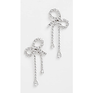 Jennifer Behr Women's Mirabelle Earrings, Crystal, Clear, One Size