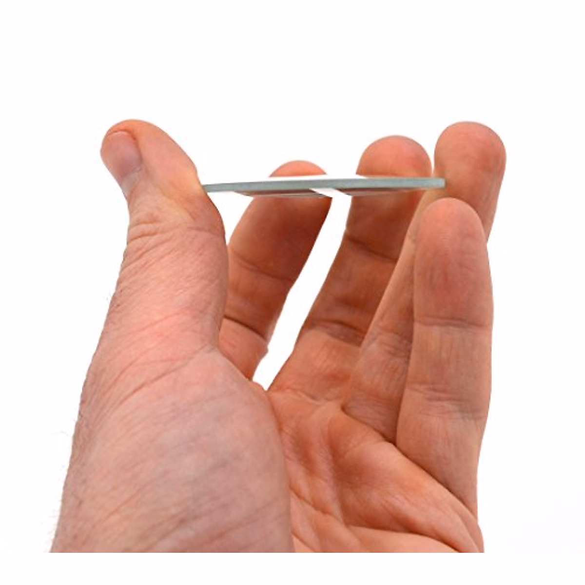 6pc Optical Lens Set, 2" (50mm) Diameter - 3 Double Convex Lens & 3 Double Concave Lens - 200mm, 300mm, 500mm Focal Lengths - Optically True Glass - Ground, Beveled Edges - Eisco Labs