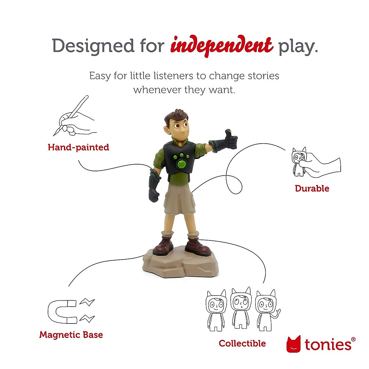 Tonies Chris Audio Play Character from Wild Kratts