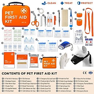 ARCA PET Ultimate Care Bundle: First Aid Kit, Ear Cleaner Wipes & Dental Care Wipes